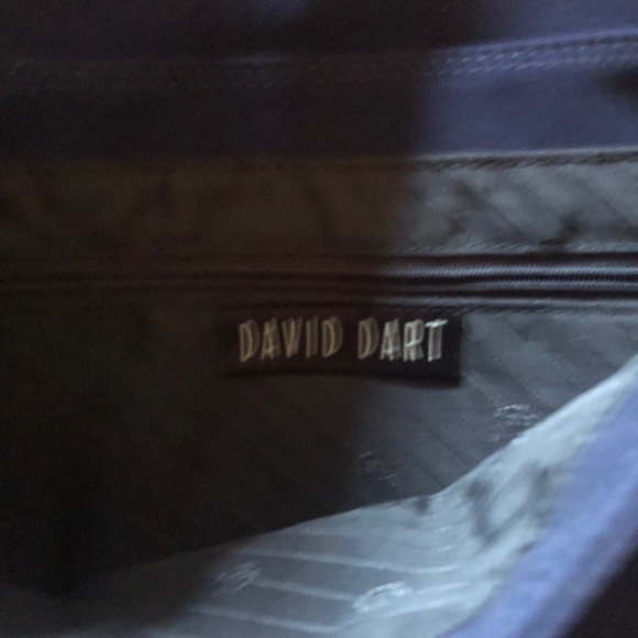 DAVID DART | Bags | David Dart Blue Material Crossbody Bag Clean | Poshmark